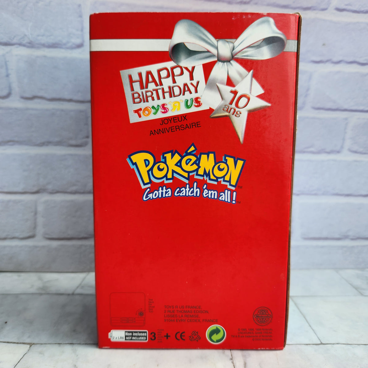 Pokemon 10th Anniversary Clock & Watch Set Zeon Special Edition Toys R ...