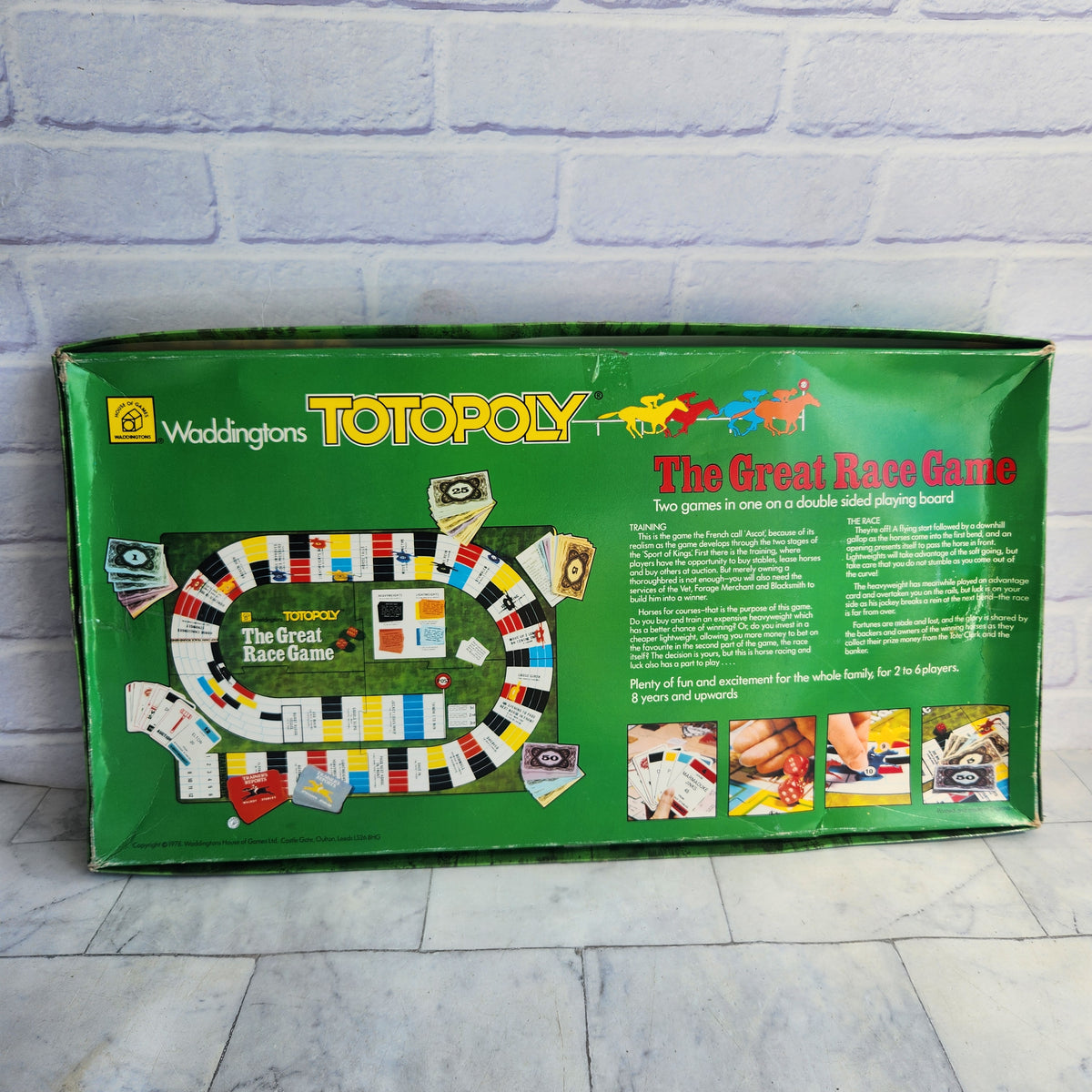 Vintage Totopoly Board Game Waddingtons 1978 - Complete| Dungeons and ...