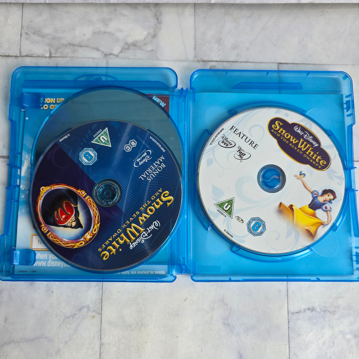 Snow White Seven Dwarves Diamond Edition Blu Ray Bundle Hop Shrek Fore ...
