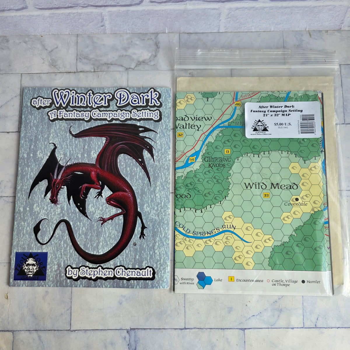 After Winter Dark RPG A Fantasy Campaign Setting + Map Set Stephen Che ...
