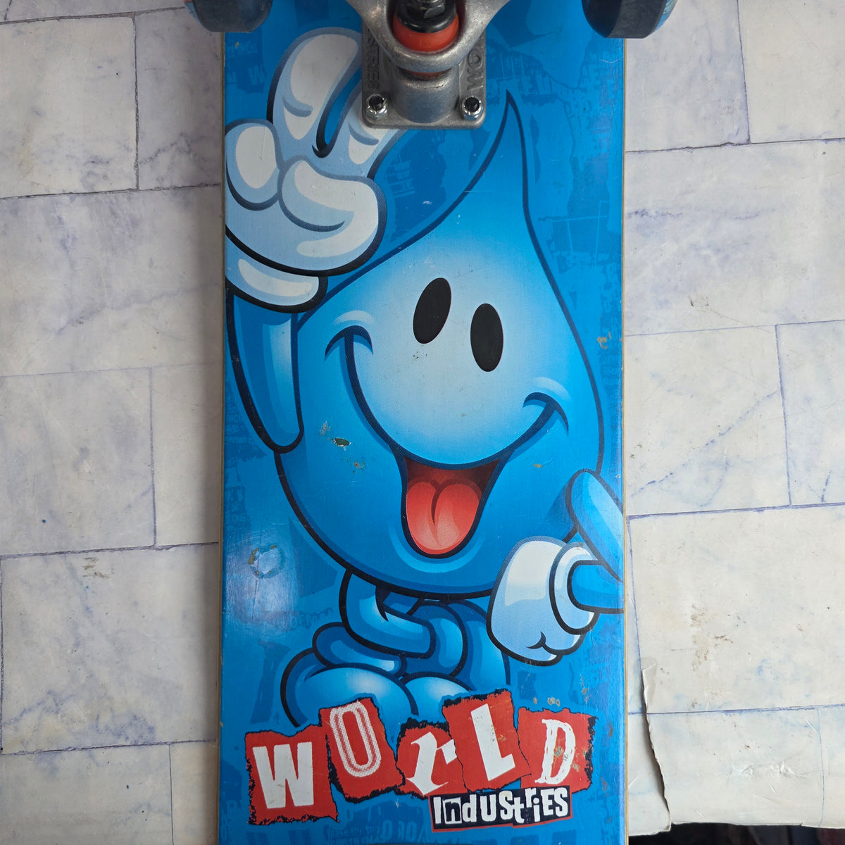 World Industries Skateboard Wet Willy Vintage 2000s With Trucks + Whee ...