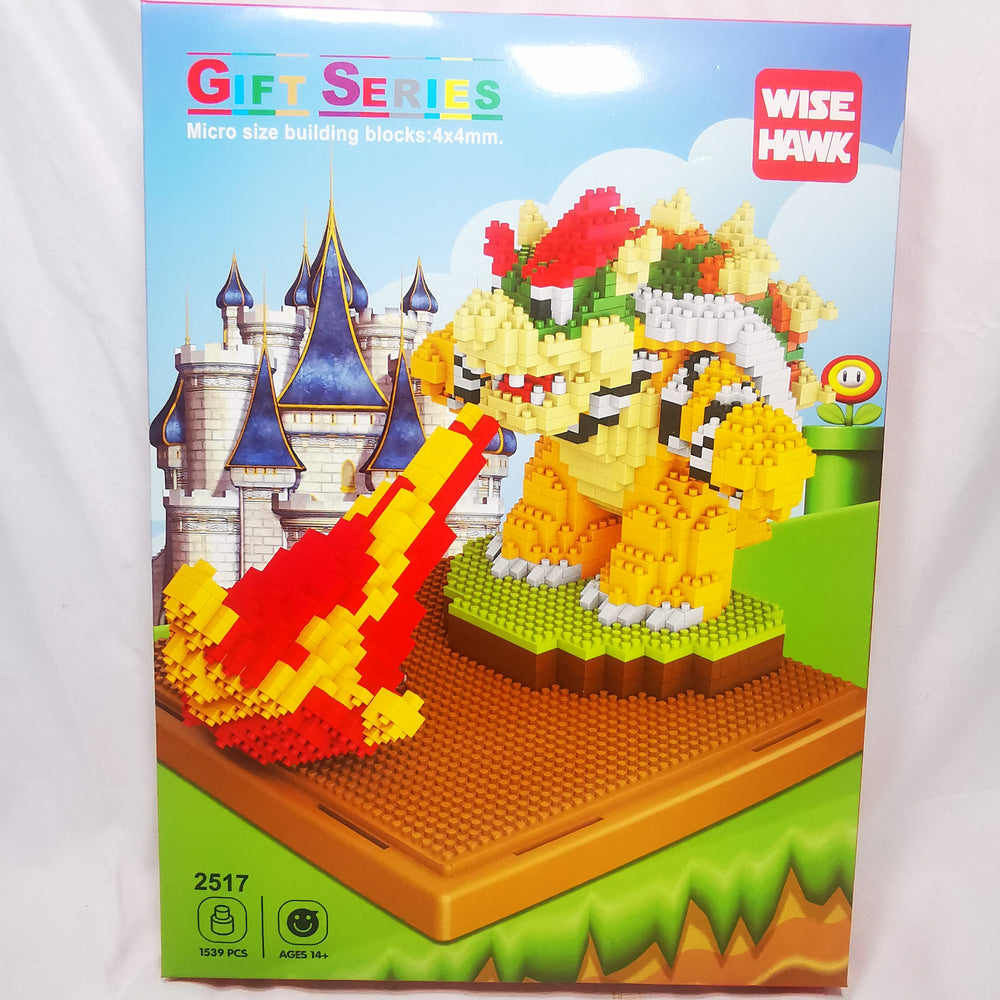 Nano Blocks - Bowser - Large Figure| Dungeons and Joypads
